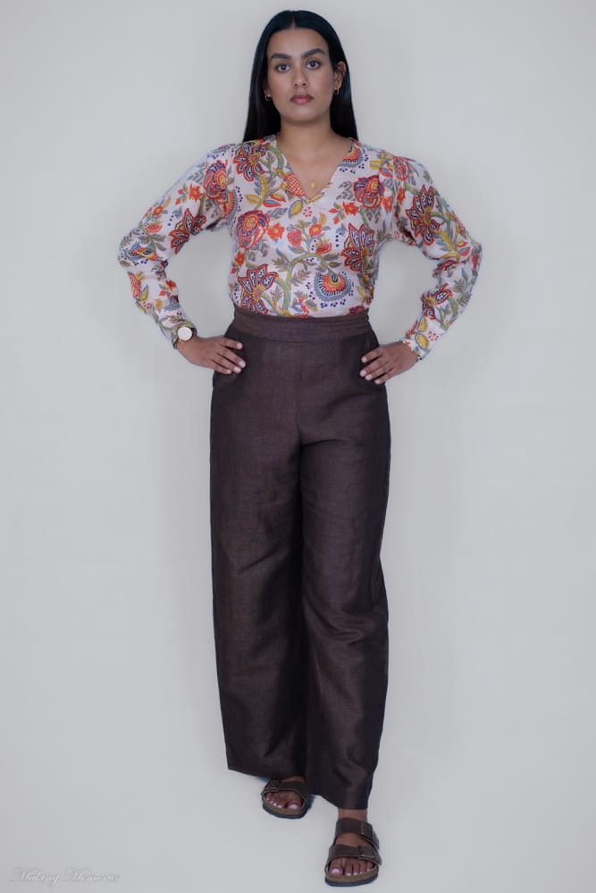 Brown Linen Pants Wow Classic