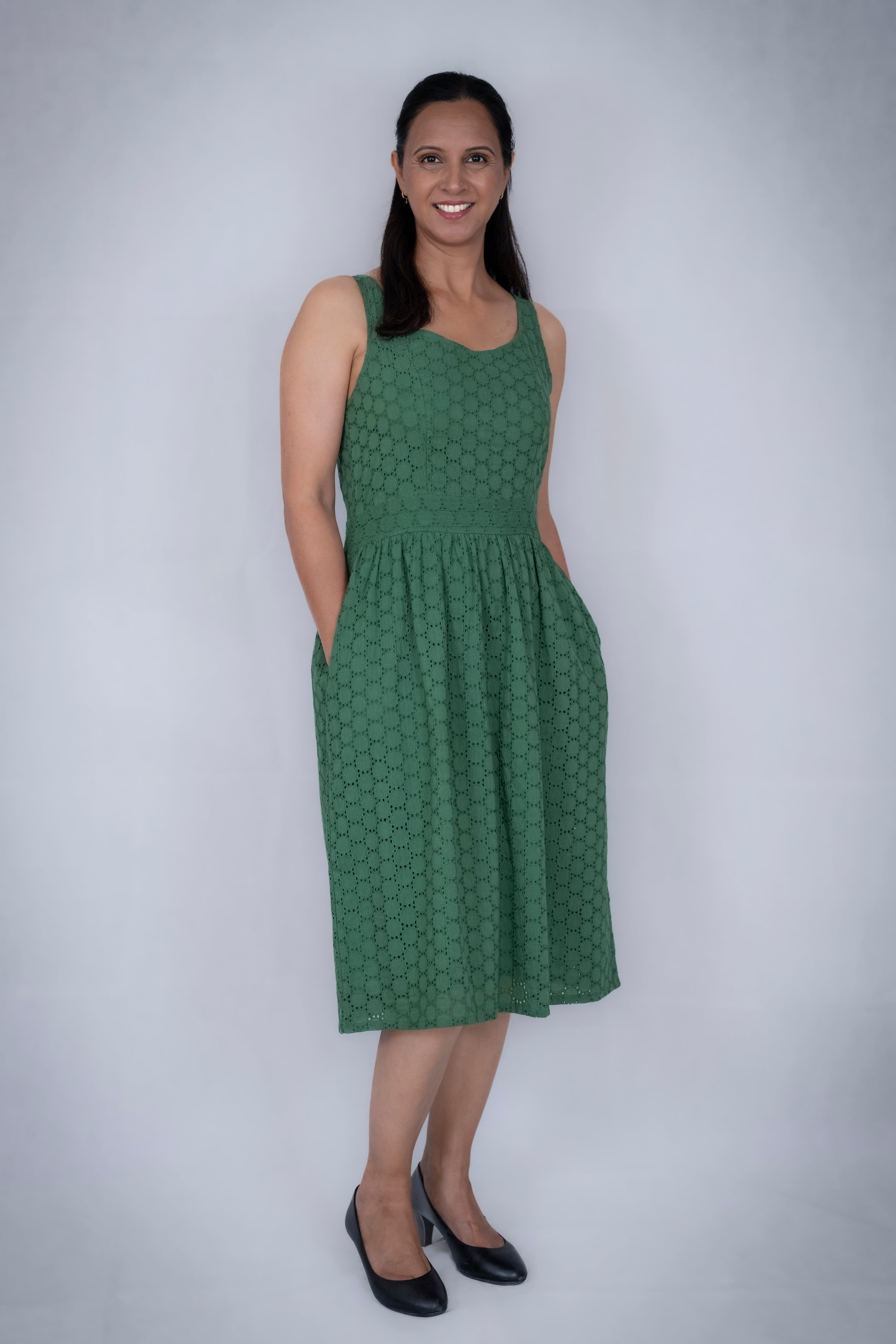Evergreen dress | Green
